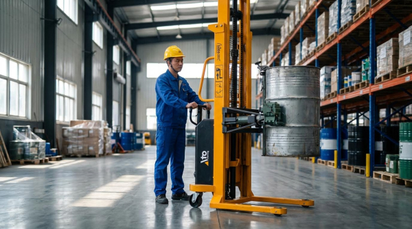 Safe, Efficient Use and Maintenance of Drum Lifters and Stackers